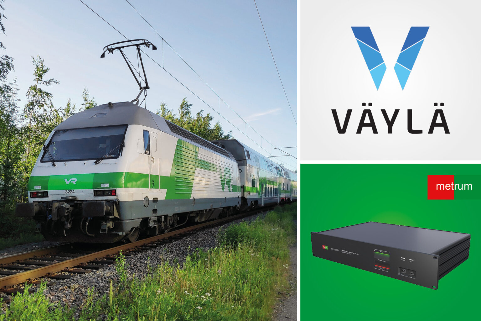 Metrum contributes to increased reliability in the Finnish railway ...